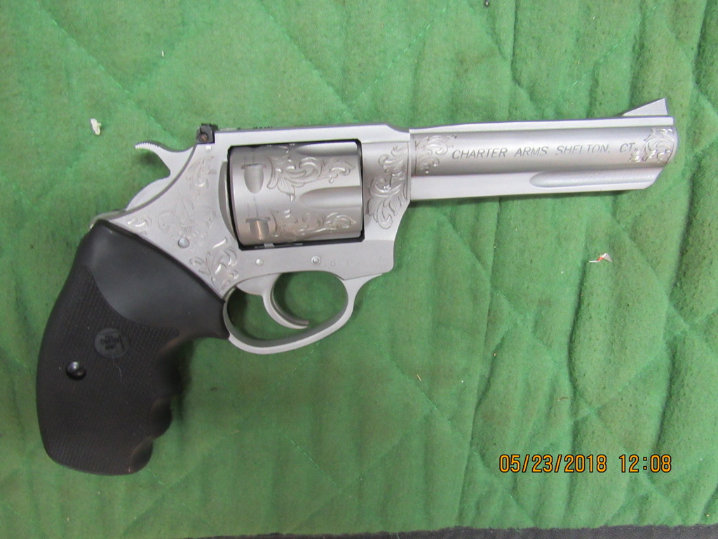 Charter Arms Pathfinder .22 Revolver Bsa Presentation Engraved .22 Lr ...