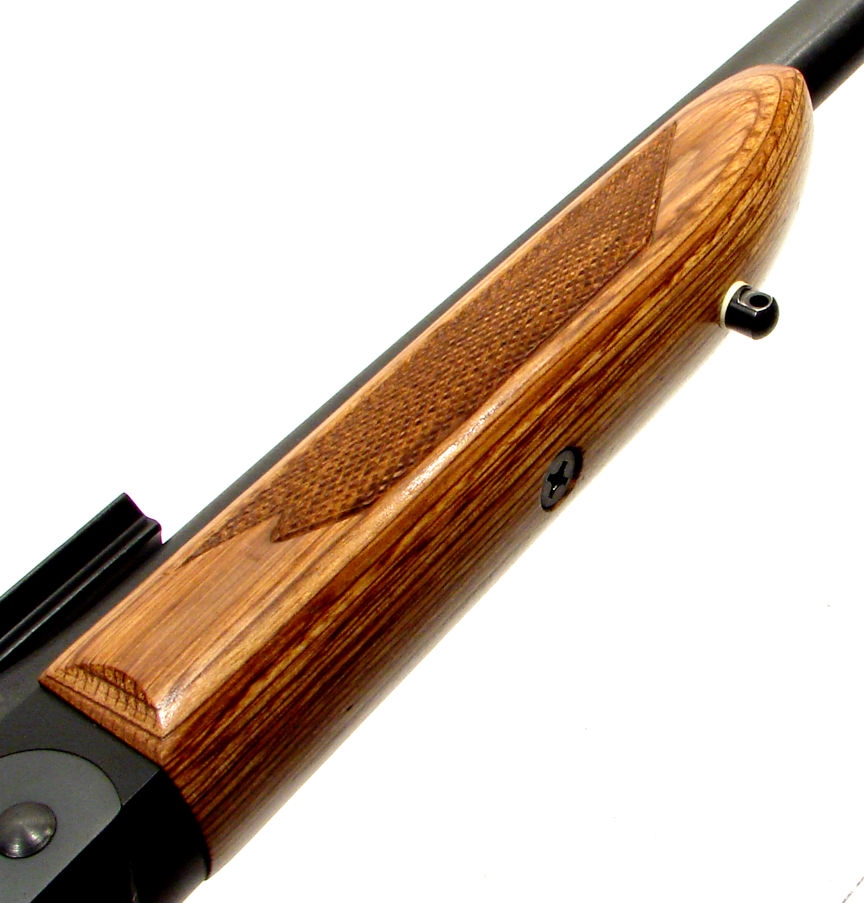 New England Sportster Ss Rifle 17 Hmr Hb Laminated Checkered Stocks ...