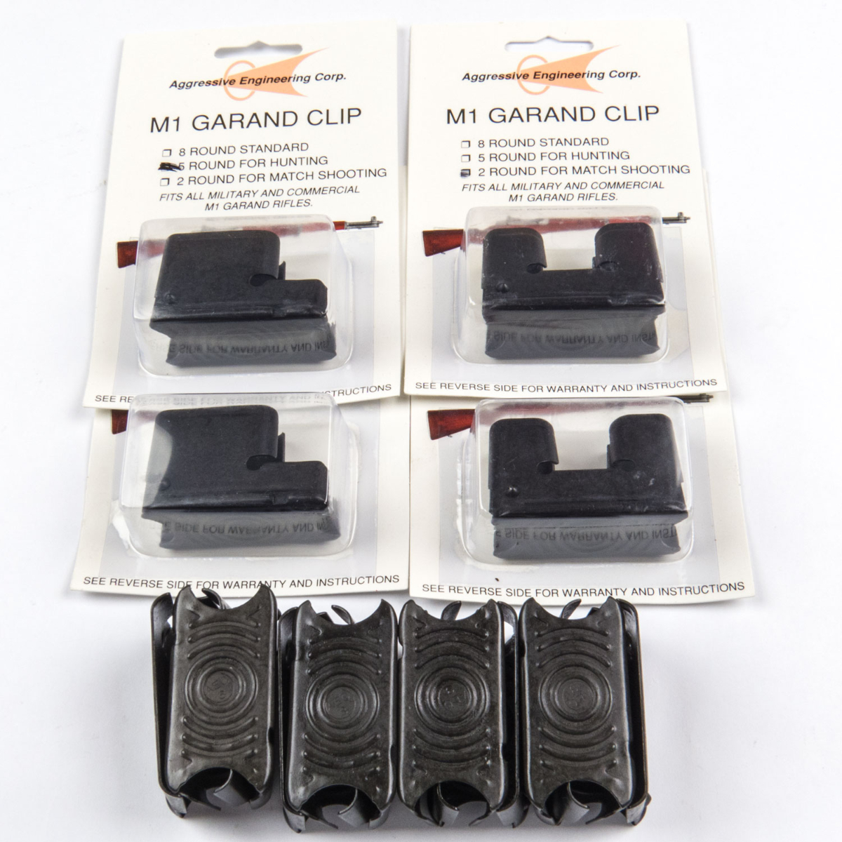 Pictures: M1 Garand Multi Clip Pack - (8) 8rd Enbloc Clip, (2) 5rd ...