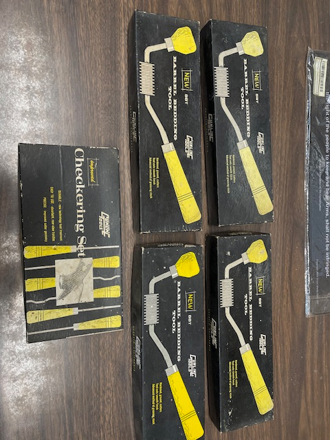 Gunline Stock bedding/Checkering tools 17327617 - GunAuction.com