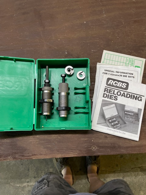 RCBS Full Length reloading die set 7.62x39 17345313 - GunAuction.com