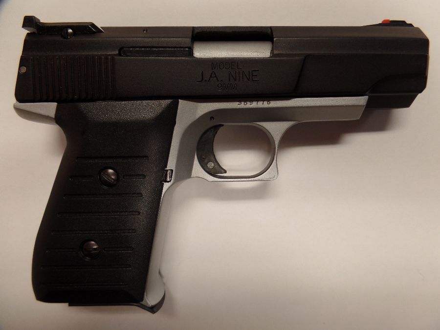 Jimenez Arms 799131b Ja-Nine 9mm Satin Black Upper / Satin Chro 9mm ...