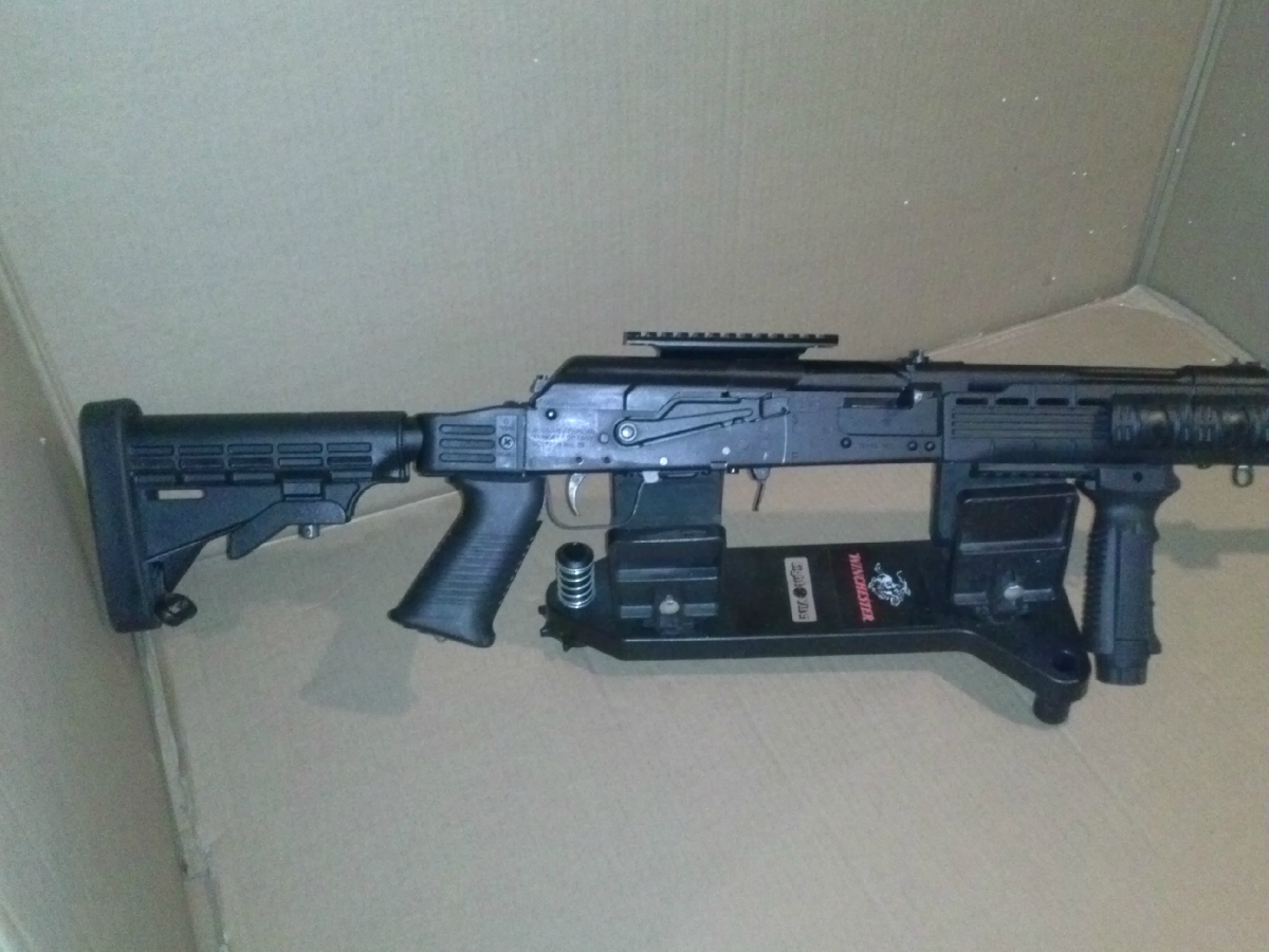 Saiga 12 12g Semi-Auto Shotgun with many extras 12g 16975546 ...