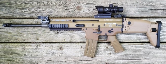 Fn Herstal Fn Scar 16 Trijicon Acog Larue Mount 5.56mm Nato For Sale at ...