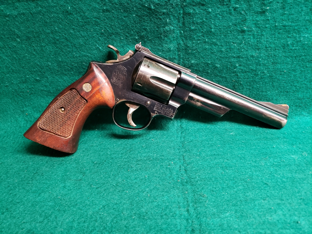 Smith & Wesson Model 57 - Blued. Pinned And Recessed. 6 Inch Barrel ...