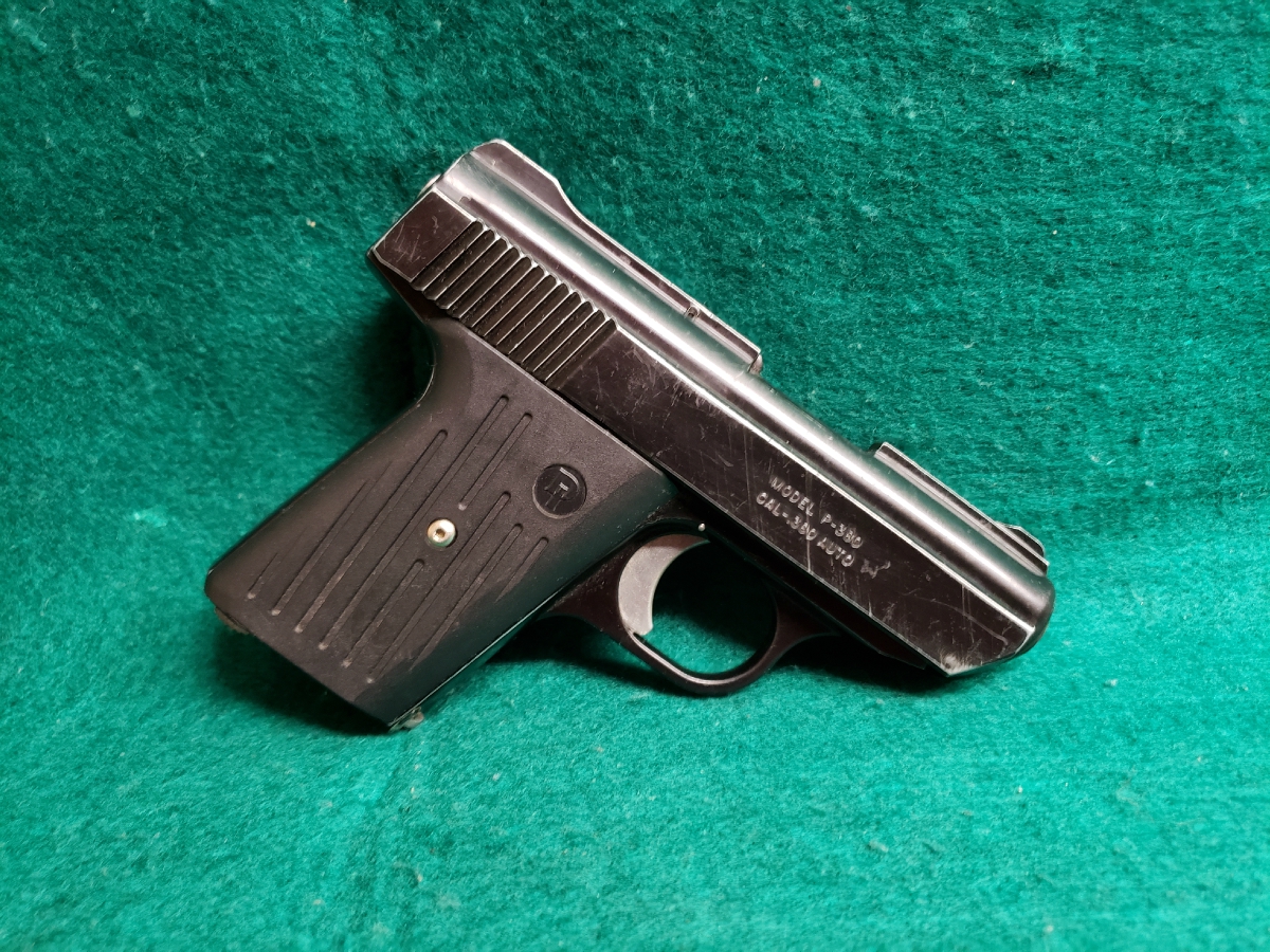 Davis Industries Model P-380. Blued. 3 Inch Barrel. W-One 5 Round ...