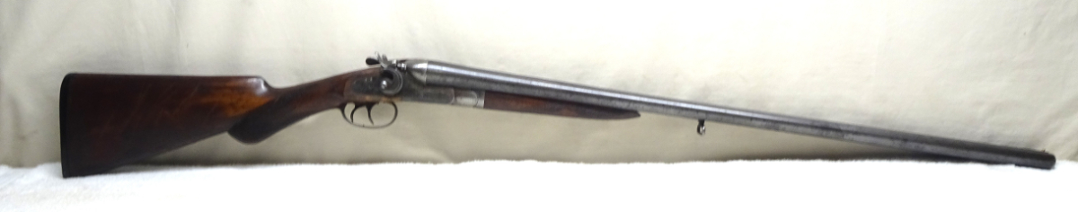 American Gun Company New York, 12 guage, hammer, double barrel shotgun ...