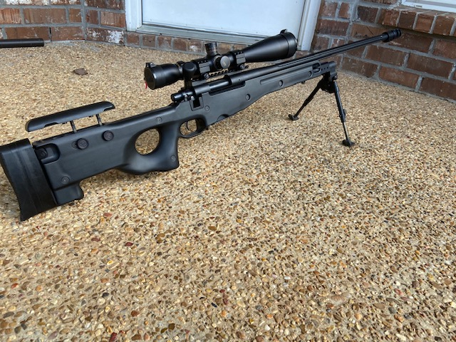 Custom built sniper rifle /Remington 700 SPS/ AICS 1.5 .308 Win ...
