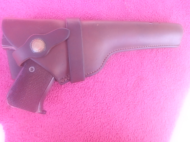 Colt 22 CAL OLD SEMI-AUTO PRE WOODSMEN AND GEO. LAWRENCE HOLSTER .22 LR ...