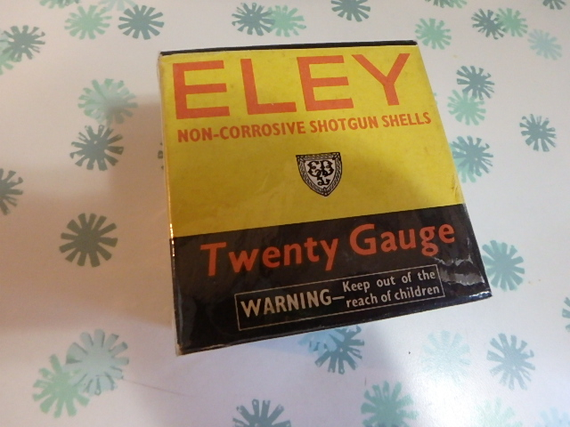 SEALED 20 GA ELEY FULL BOX PAPER SHELLS NO 6 SHOT 20 GA 17089755 ...