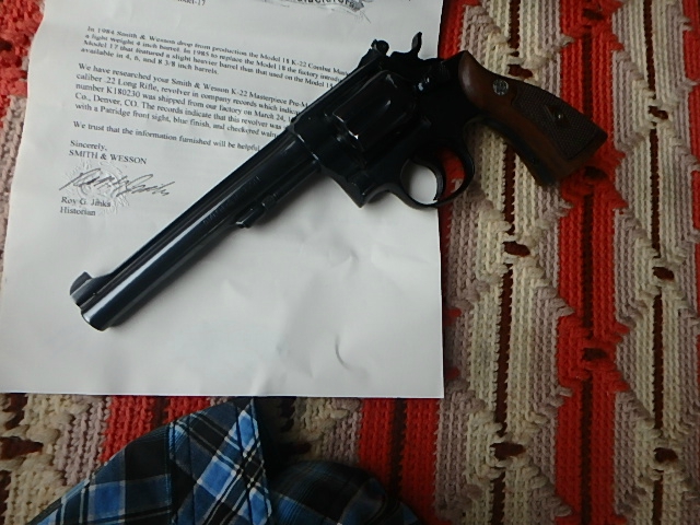 Peters Cartridge Company 1936 22 CAL SMITH AND WESSON REVOLVER 6 INCH ...