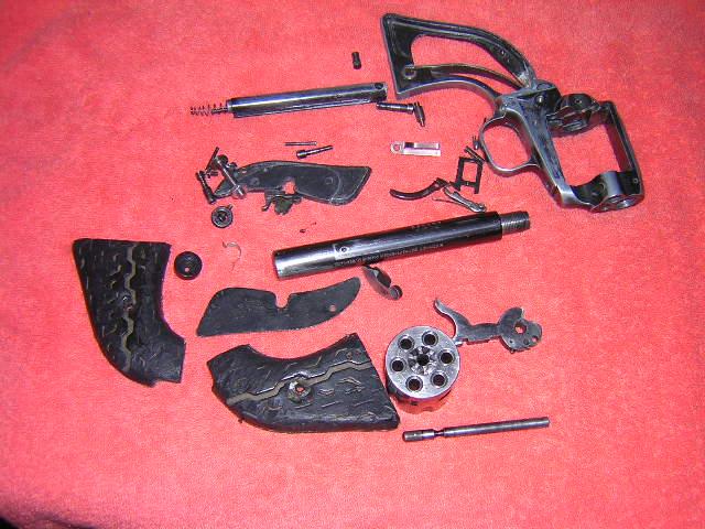 Pictures: 22 cal revolver parts HS MODEL 21 S -GERMANY - 8962315