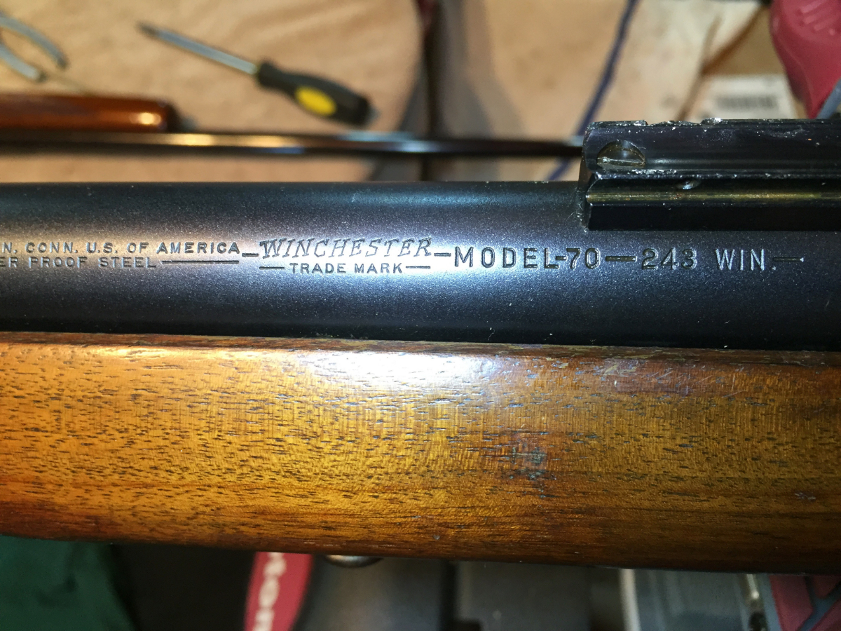 Winchester Model 70 Target Rifle pre 64 CRF uncommon chambering in top ...