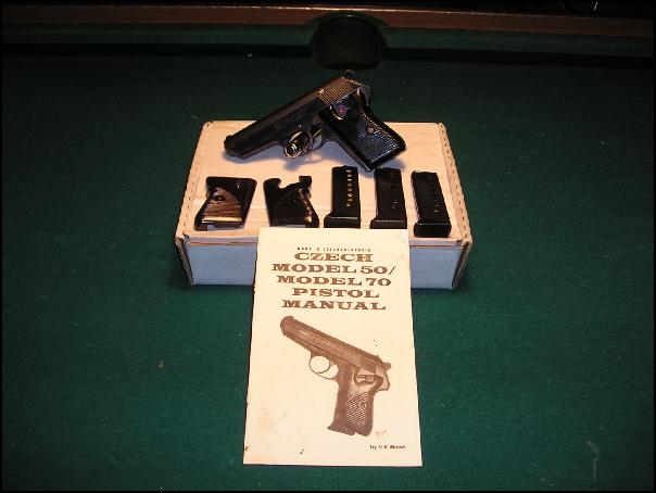 Cz Model 50 - .32 Acp - Excellent - Extras W/Box Nr For Sale at ...