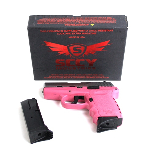 Sccy Industries Model Cpx-2 Pink 9mm Semi-Automatic Pistol 9mm Luger ...