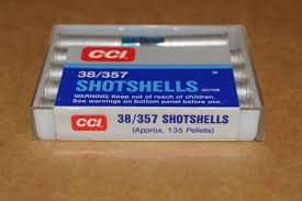CCI Ammunition 38/357 Shotshells, 135 pellets .357 Magnum 17192308 ...