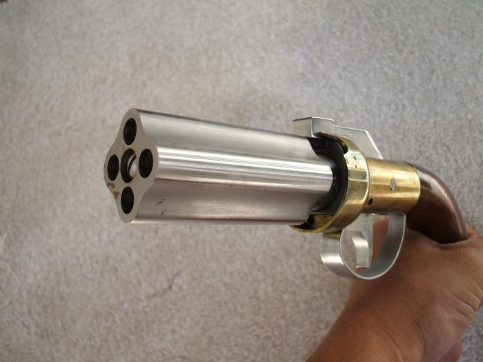 Ethan Allen Pepperbox Kit Unfinished .36 Cal 3"Four Barrel Cluster C&R ...