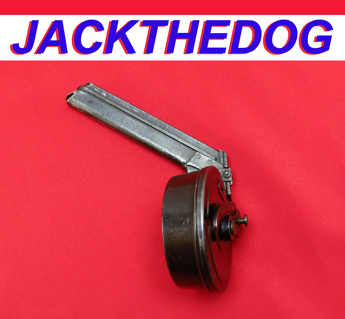 German Ww1 Artillery Luger 9mm Snail Drum Magazine...Good Original ...