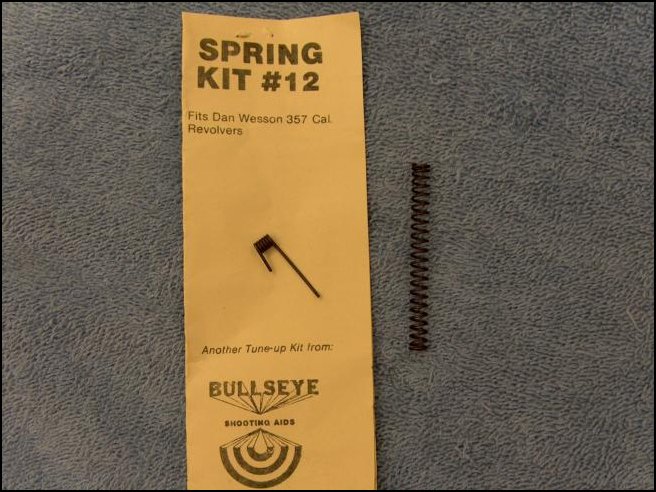Dan Wesson Revolver Tune Up Kit Bullseye Spring 12 For Sale at ...