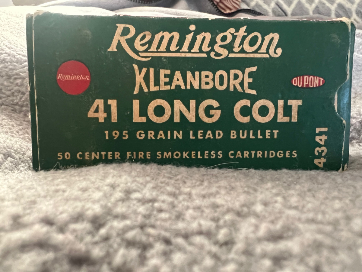 NOS Remington 41 Long Colt Cartridges 41 Colt 17366606 - GunAuction.com