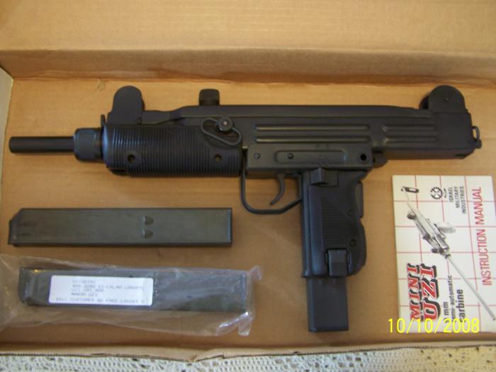 Vector Arms, Inc. Uzi Model A 9mm Pistol With 3 Magazines For Sale at ...