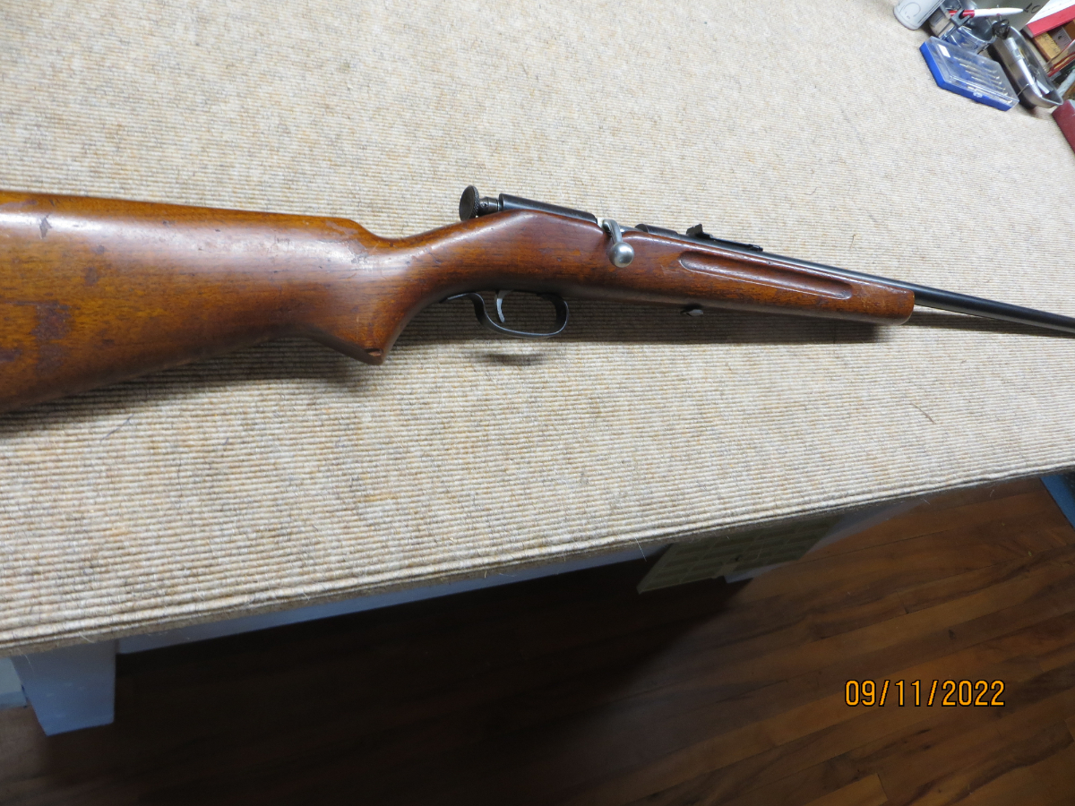 Savage Model 3B Single Shot Bolt Action Rifle C&R OK .22 LR 17239053 ...