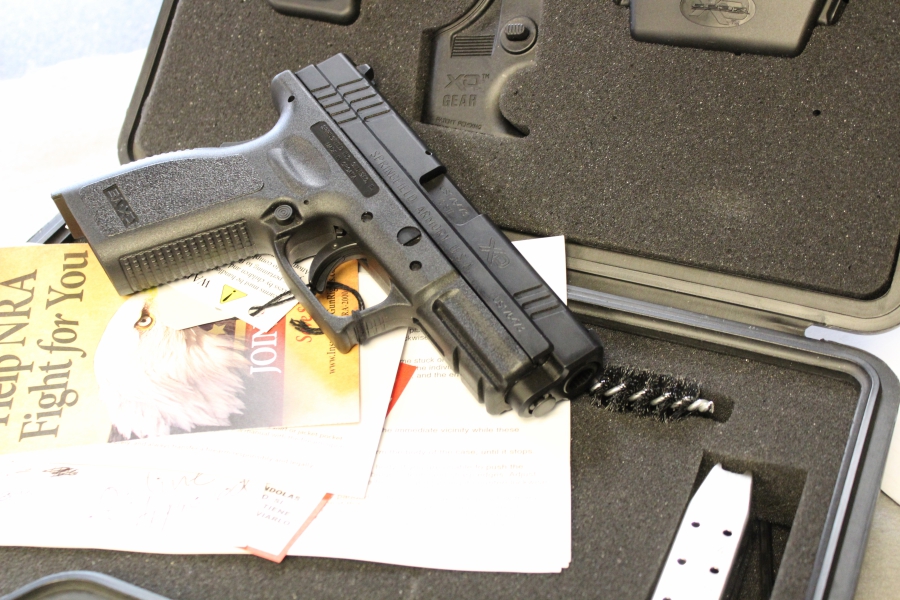 Springfield Armory Model Xd40 (Xd9102 Hi Cap) W/Holster, Mag Carrier ...