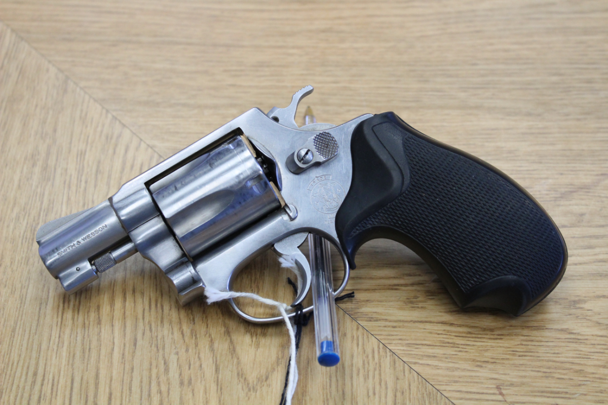 Smith & Wesson Stainless Steel Model 60 Short Barrel .38 Revolver ...