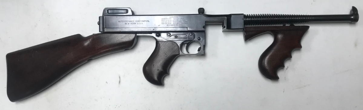 Pair of 1921A Colt Thompson SMG - Ganster guns .45 ACP 17324110 ...