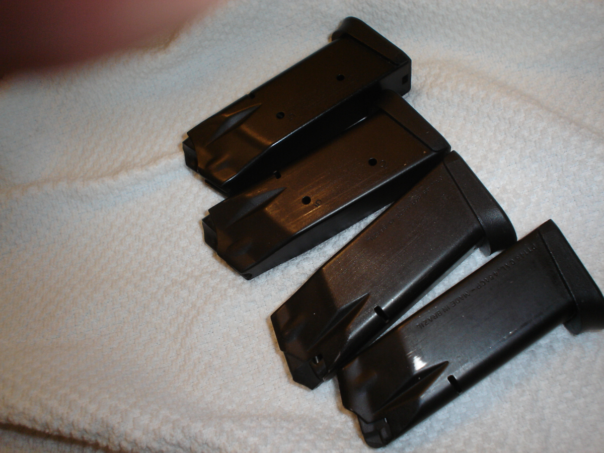 This Is For Four Pt145 Taurus 12 Round Magazines .45 Acp For Sale at ...