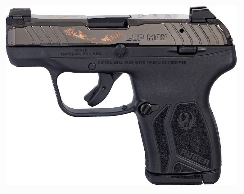 RUGER LCP MAX RUGER ROSE 380 AUTO 2.8`` 10-RD SEMI-AUTO PISTOL .380 ACP ...