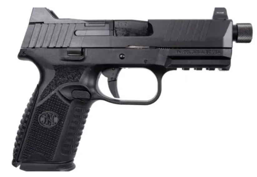 FN America, 509 Midsize Tactical, 9MM, 4.5 Barrel, Black, Suppressor ...