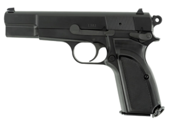 Inglis Manufacturing, L9A1, Semi Automatic, 9mm, 4.7" Barrel, Black ...