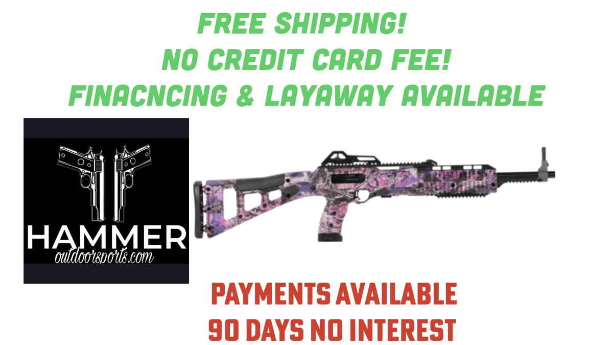 Hi-Point, 4095TS Carbine, 40 S&W, 17.50" Barrel, Country Girl, Fixed ...