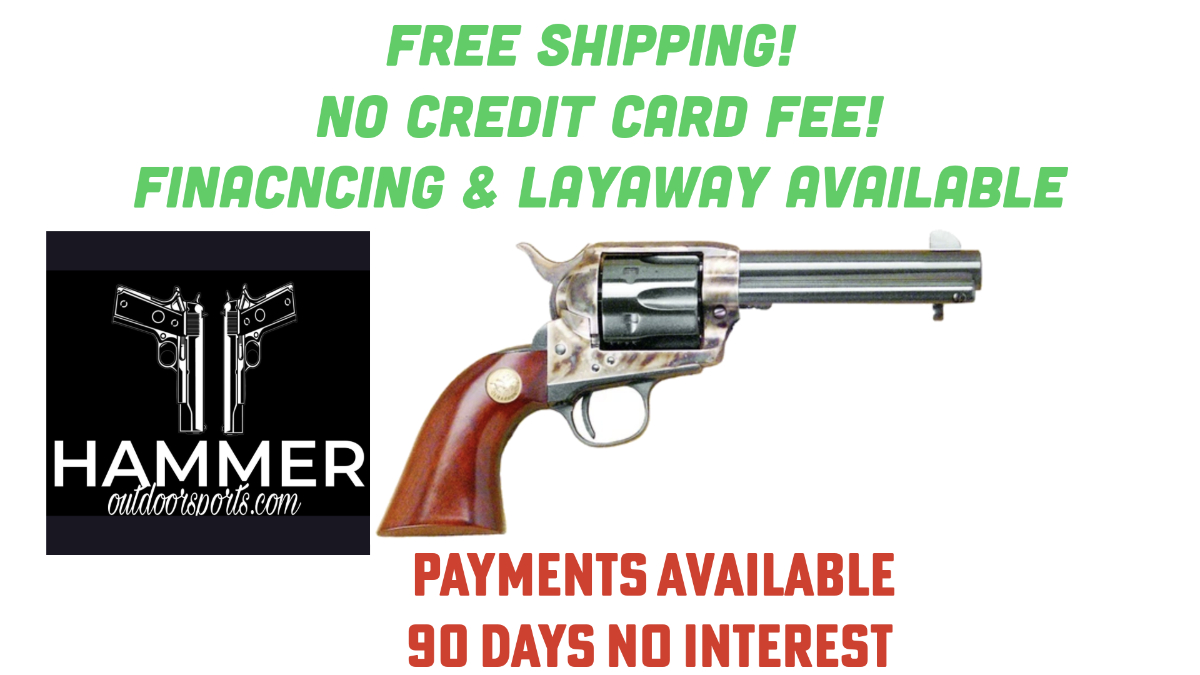 Cimarron Firearms Cimarron, Model P, Single Action Army Revolver, 45LC ...