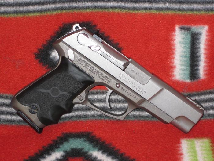 Sturm, Ruger & Co. Ruger Kp90d Ss 45acp Decocker With 1 Fact. Mag For ...