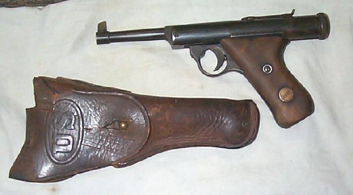 Haenel Model 28 .177 Air Pistol With Holster Wwii For Sale at ...