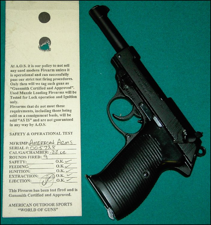 American Arms P98 , .22lr Cal. For Sale at GunAuction.com - 6734338