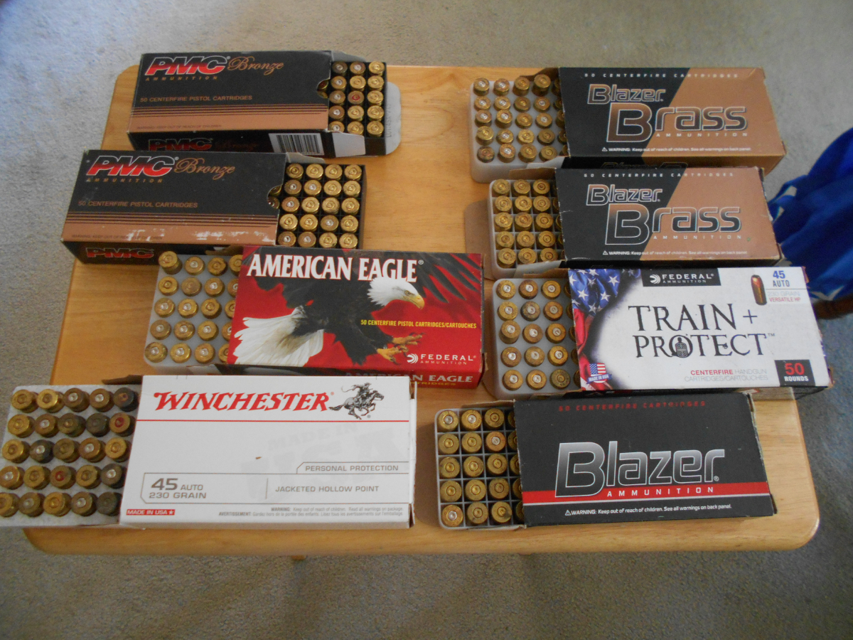 45 ACP Brass, 400 pieces, in boxes .45 ACP 17098386 - GunAuction.com
