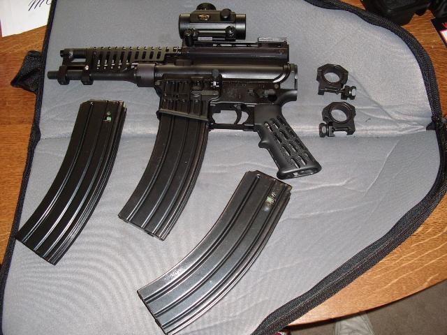 Olympic Arms, Inc. Ar-15 Pistol Olympic Arms Oa-98 5.56/.223 Caliber ...