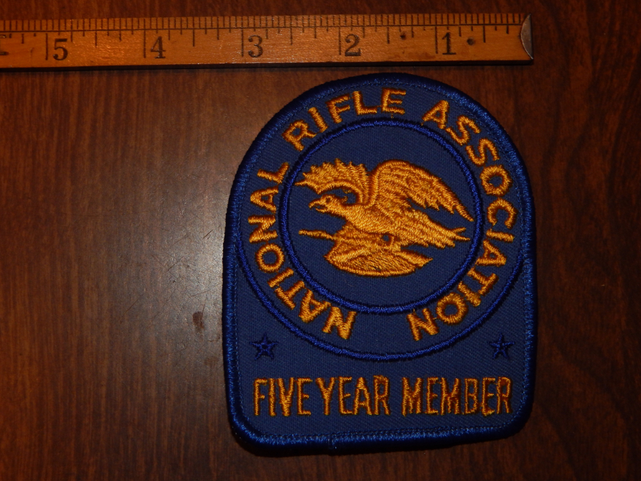NRA Five yr Member Patch 14501455 - GunAuction.com