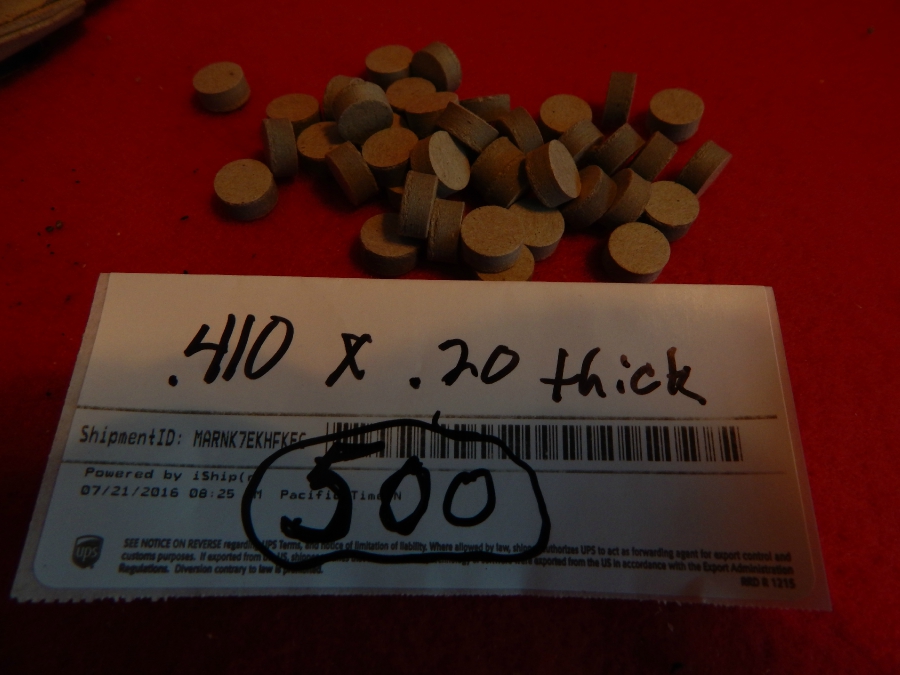 410 Card Wads -300 .410 GA 15735146 - GunAuction.com