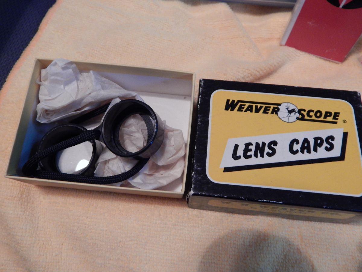 Weaver See Thru lens covers 17102233 - GunAuction.com
