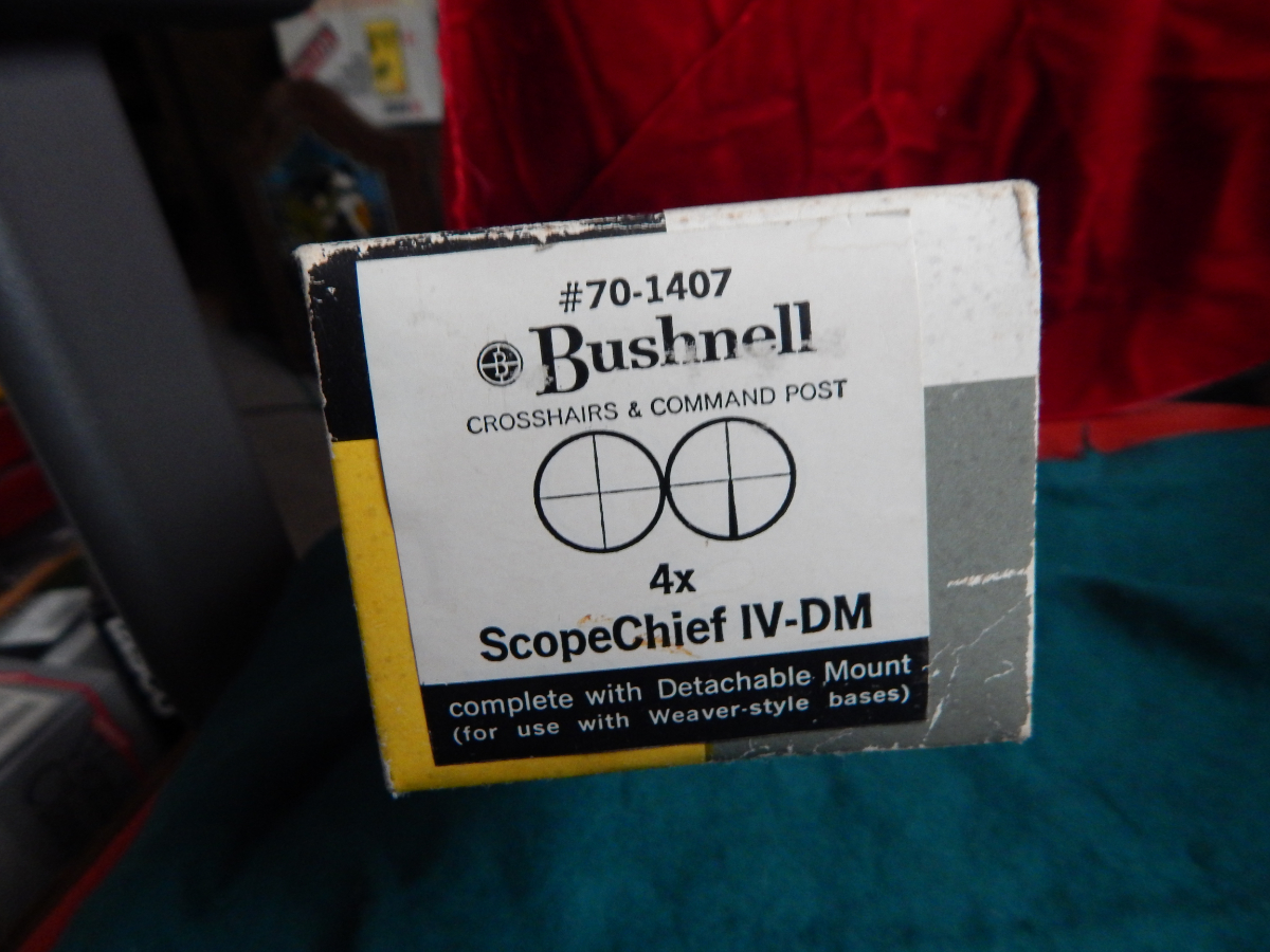 Bushnell 4X Scopechief IV - M - Command Post .45 ACP 17103958 ...