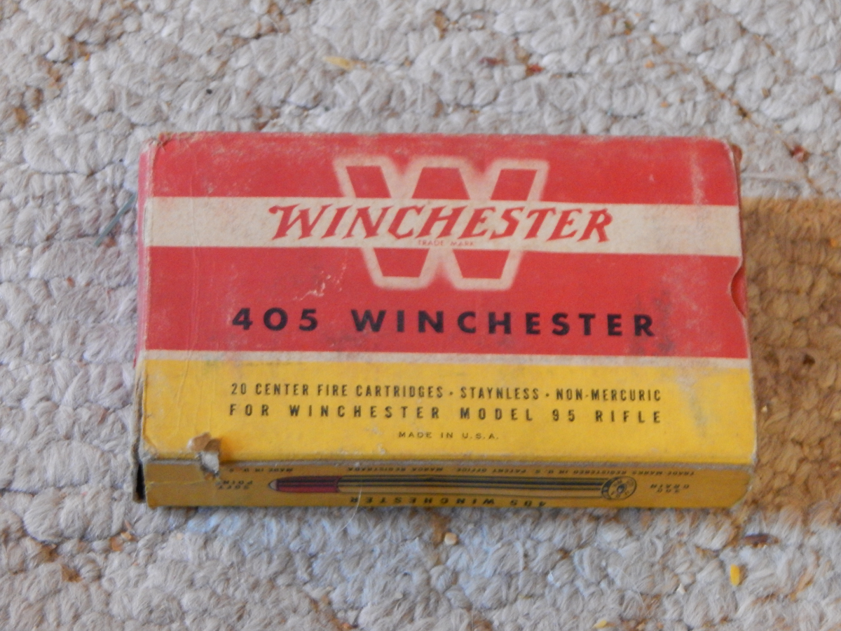 Winchester 405 Win Boxed Brass - once fired .405 Win. 17165598 ...
