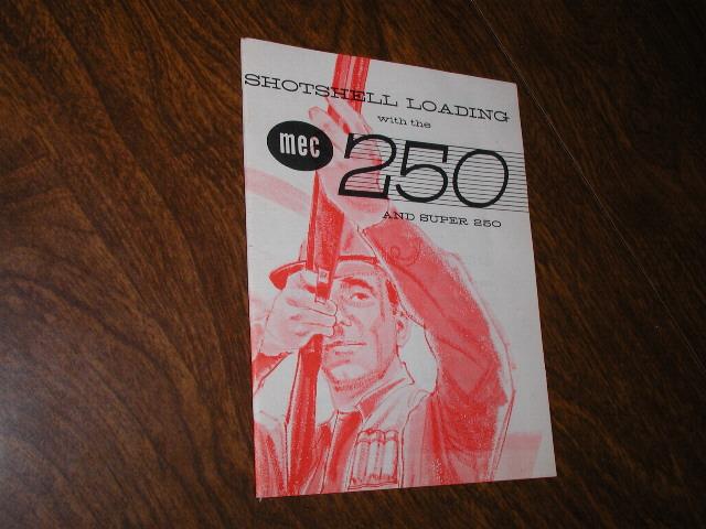 MEC 250 Reloading Brochure .25 ACP 8769415 - GunAuction.com