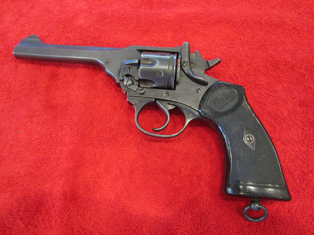 Webley & Scott Webley Mark IV Revolver War Finish Matching .38 S&W ...