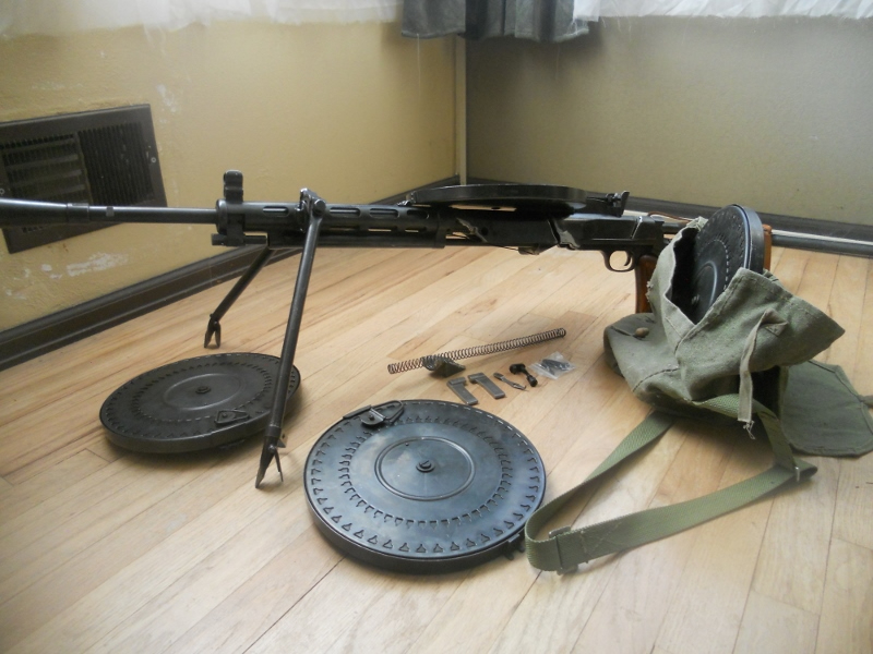 Radom Degtyarev ,Polish made (dated 1954) never used. It is cut-up DP ...