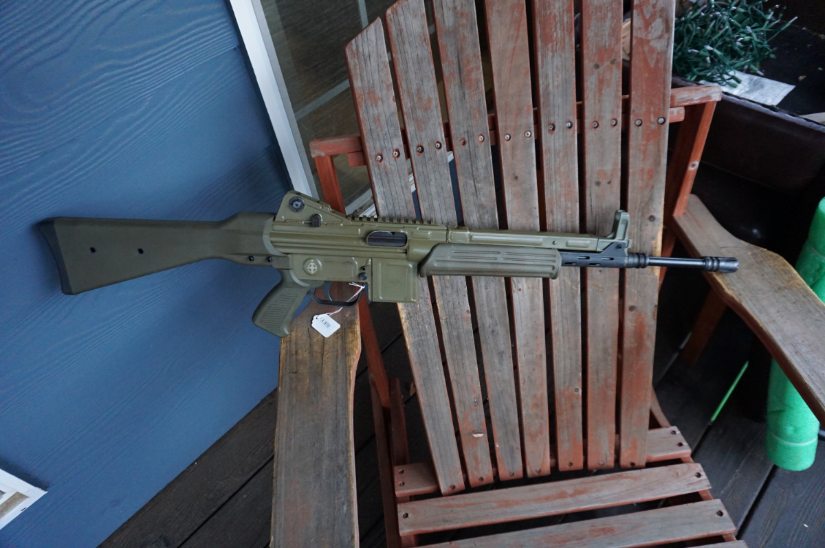 Spanish CETME L Green Fixed Stock 223 16 inch barrel 5.56mm NATO ...