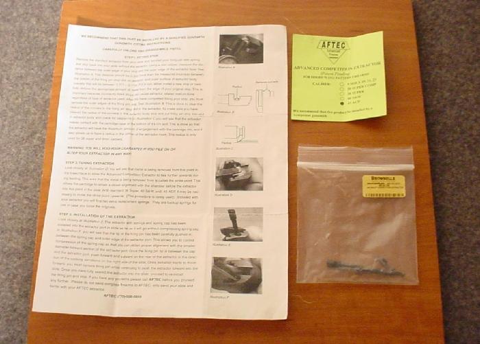 Aftec 1911 Extractor 45 Acp Competition Ispc Colt For Sale at ...